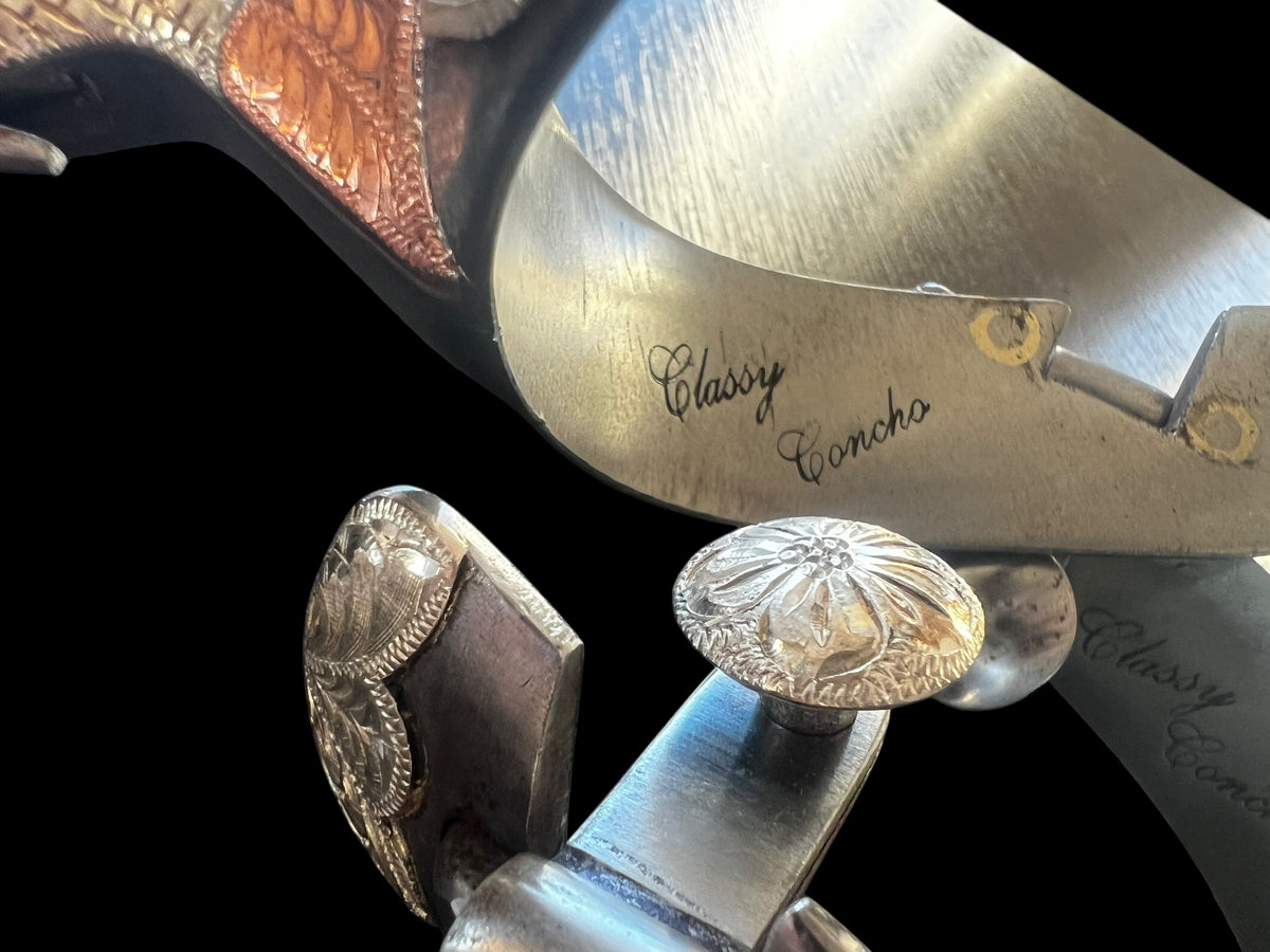 Lady Leg Spurs – Classy Concho