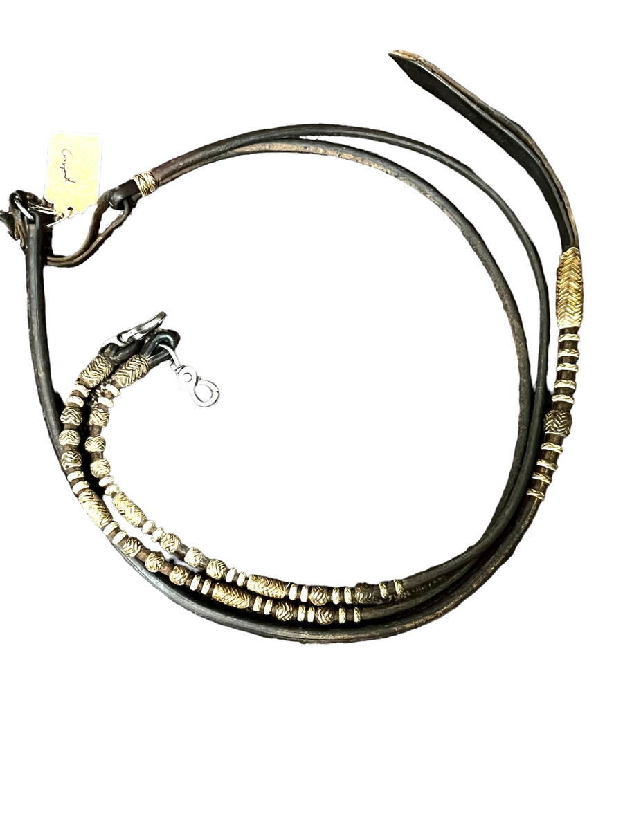 Leather Romal Reins – Classy Concho