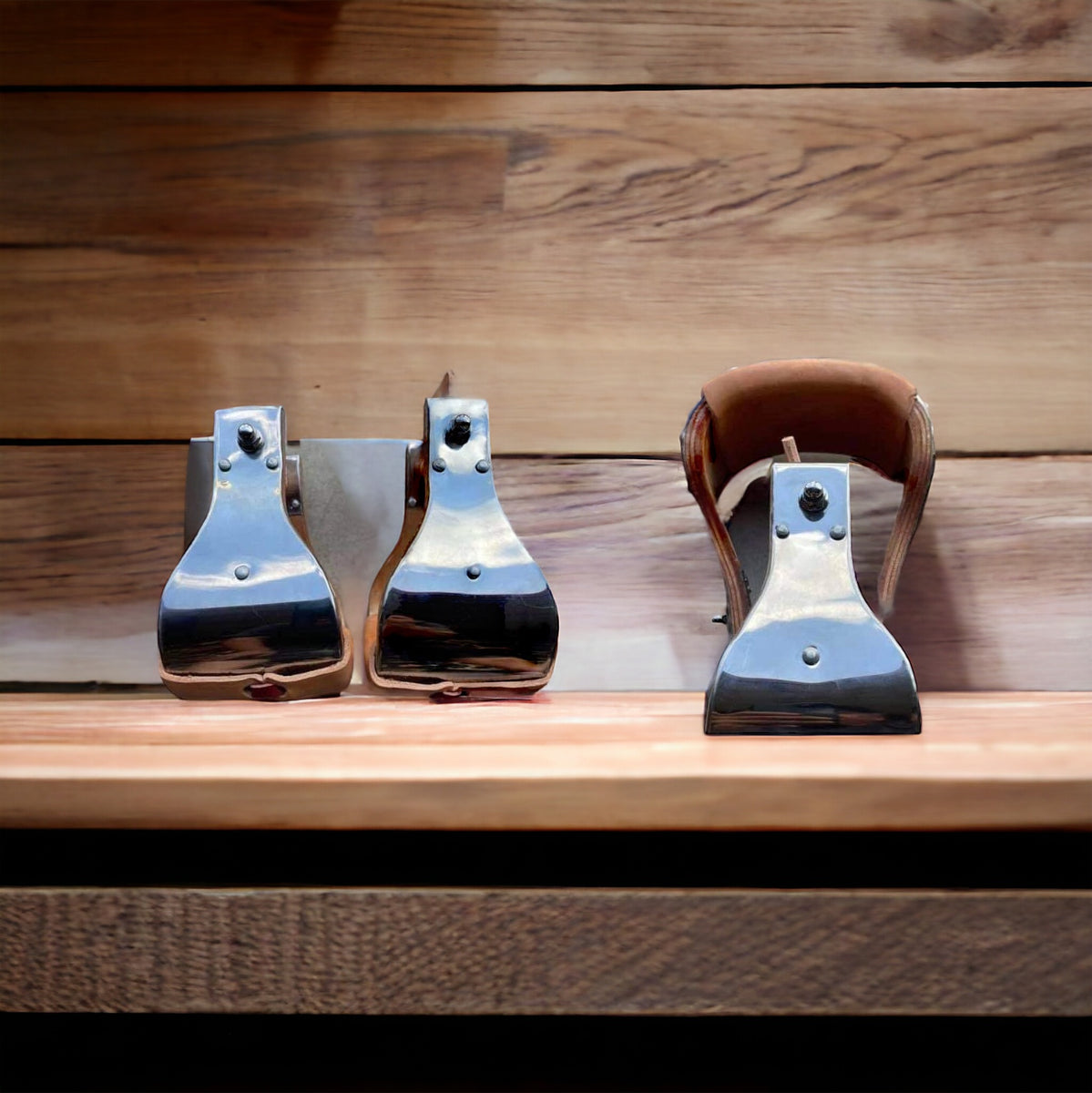 4” Robert Teskey’s Stirrups – Classy Concho