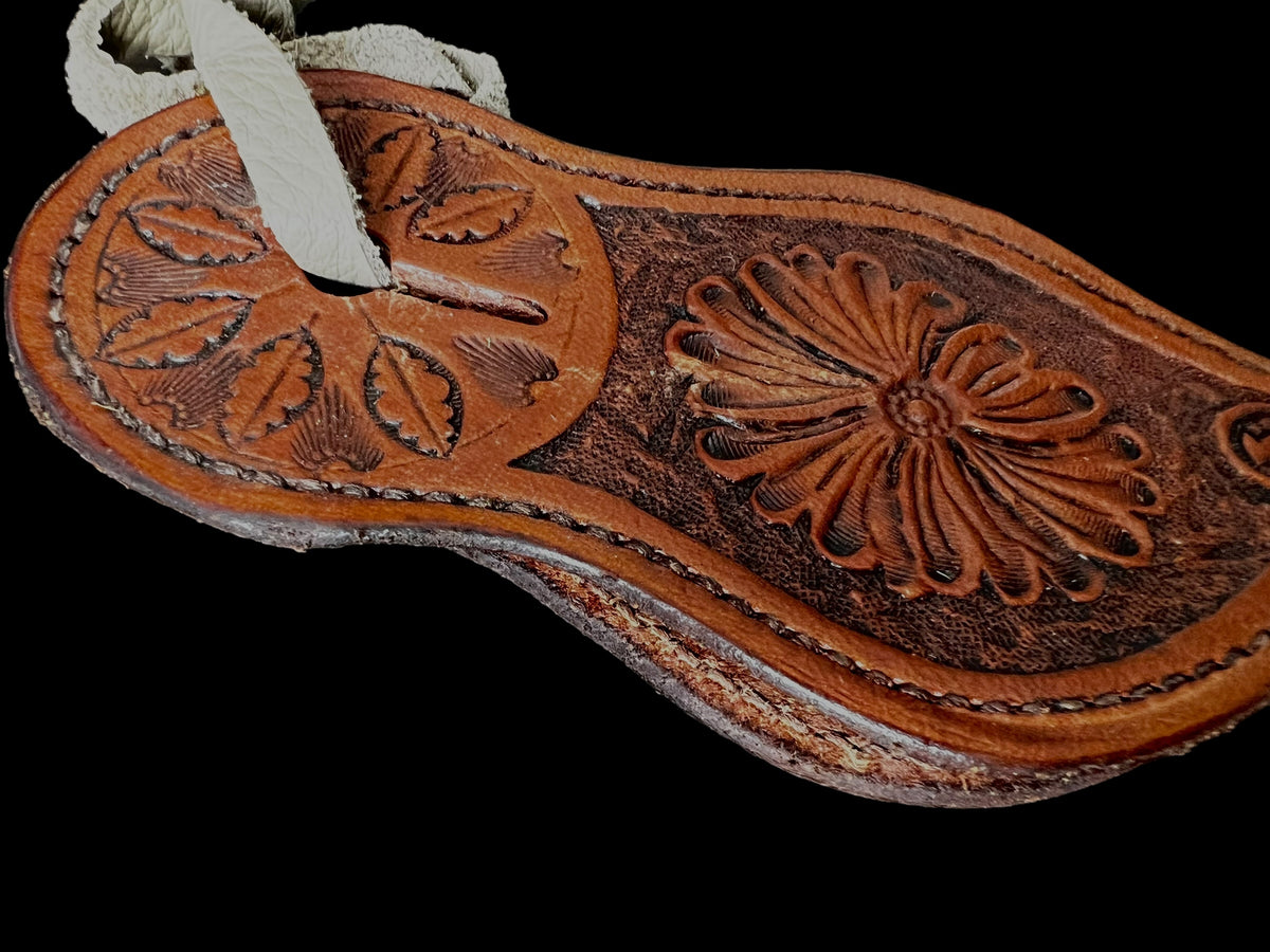 Alex Pappas Ladies Flower Spur Straps – Classy Concho