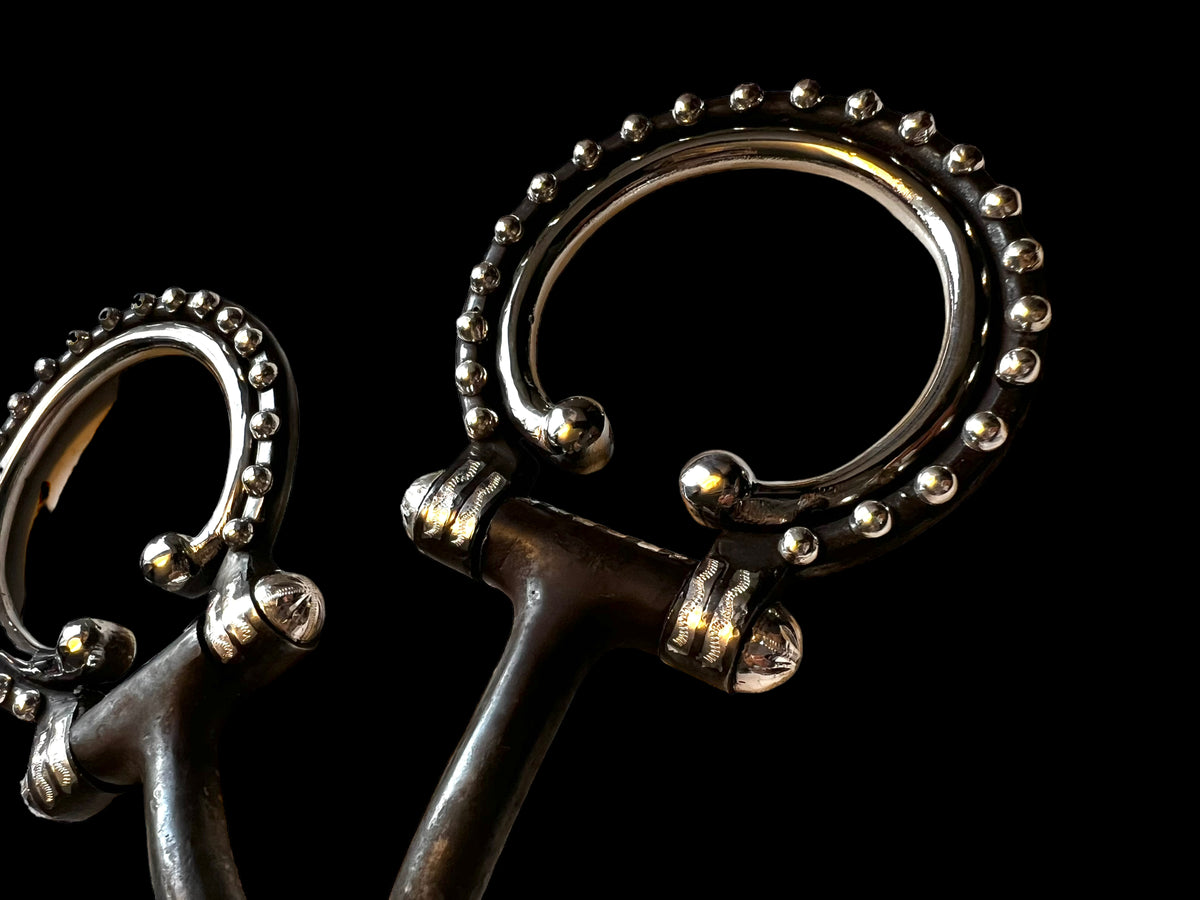 Classy Concho JF Snaffle Bit