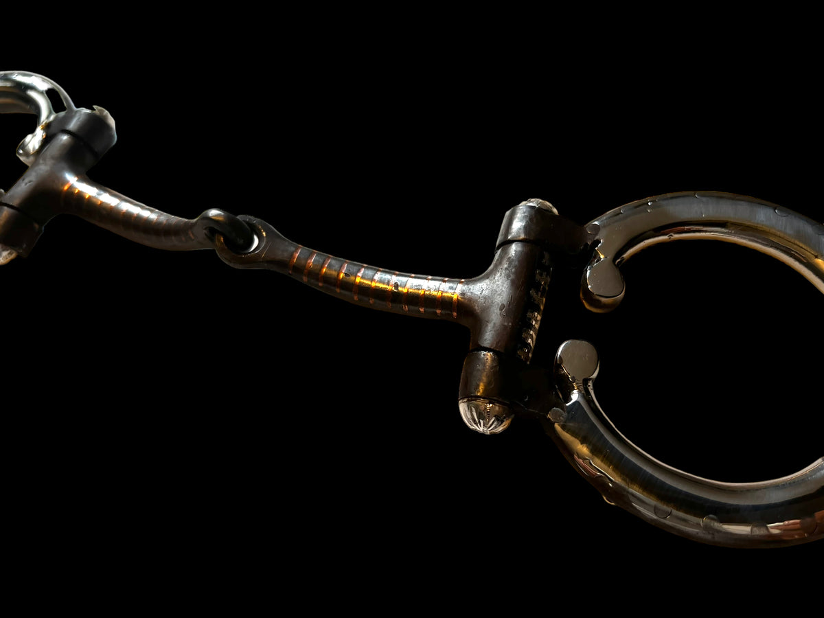 Classy Concho JF Snaffle Bit