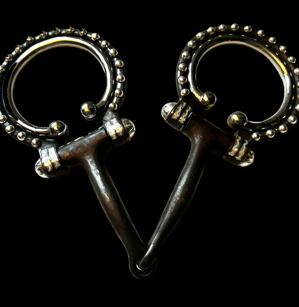 Classy Concho JF Snaffle Bit