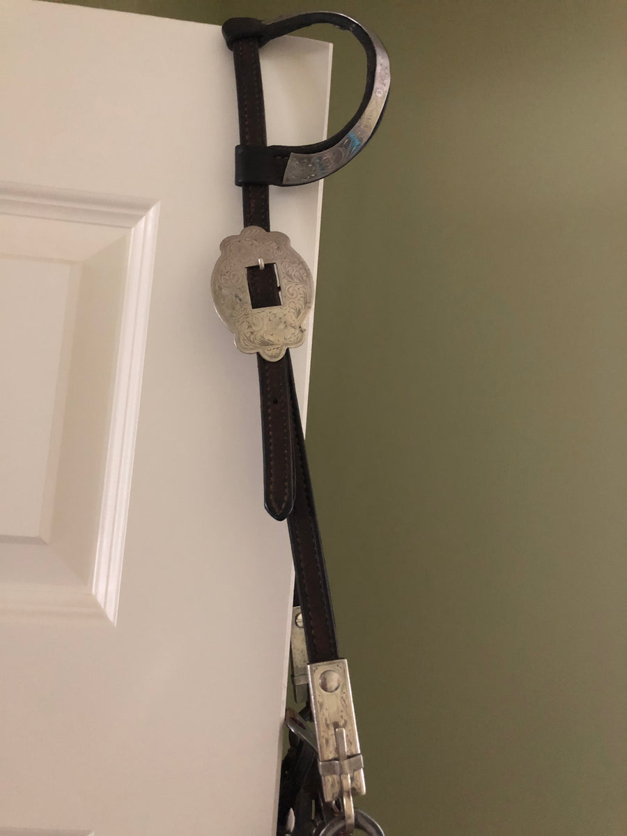 Vintage Silver Horse Show Headstall w/Bit Hangers – Classy Concho