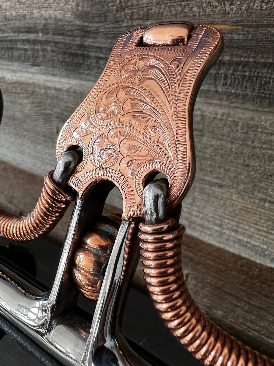 Classy Concho Horseshoe Spade Bit