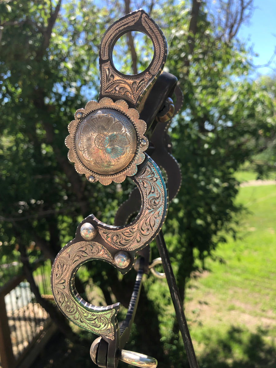 EG* Magdalena Sonora Mexico Crescent Moon Bit – Classy Concho