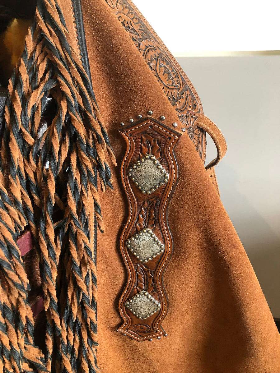 Custom Made Gail Cook Bat Wing Chaps – Classy Concho