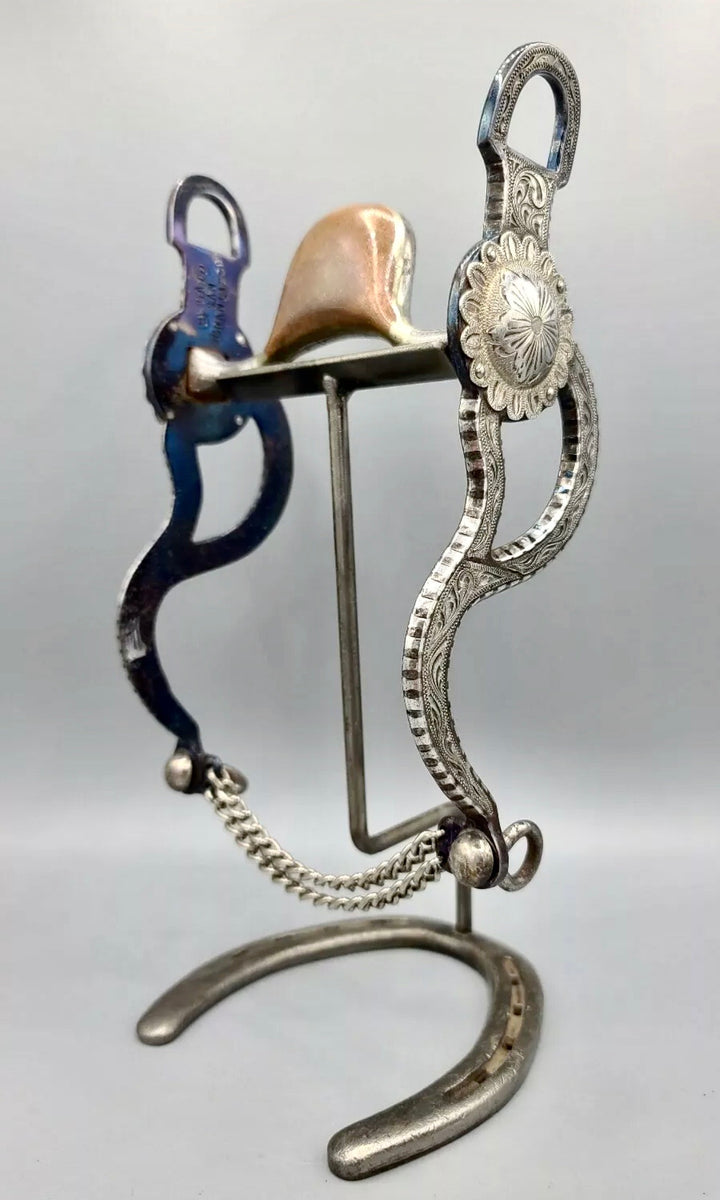 El Gato Sterling Silver Bit w/Mona Lisa Mouthpiece – Classy Concho