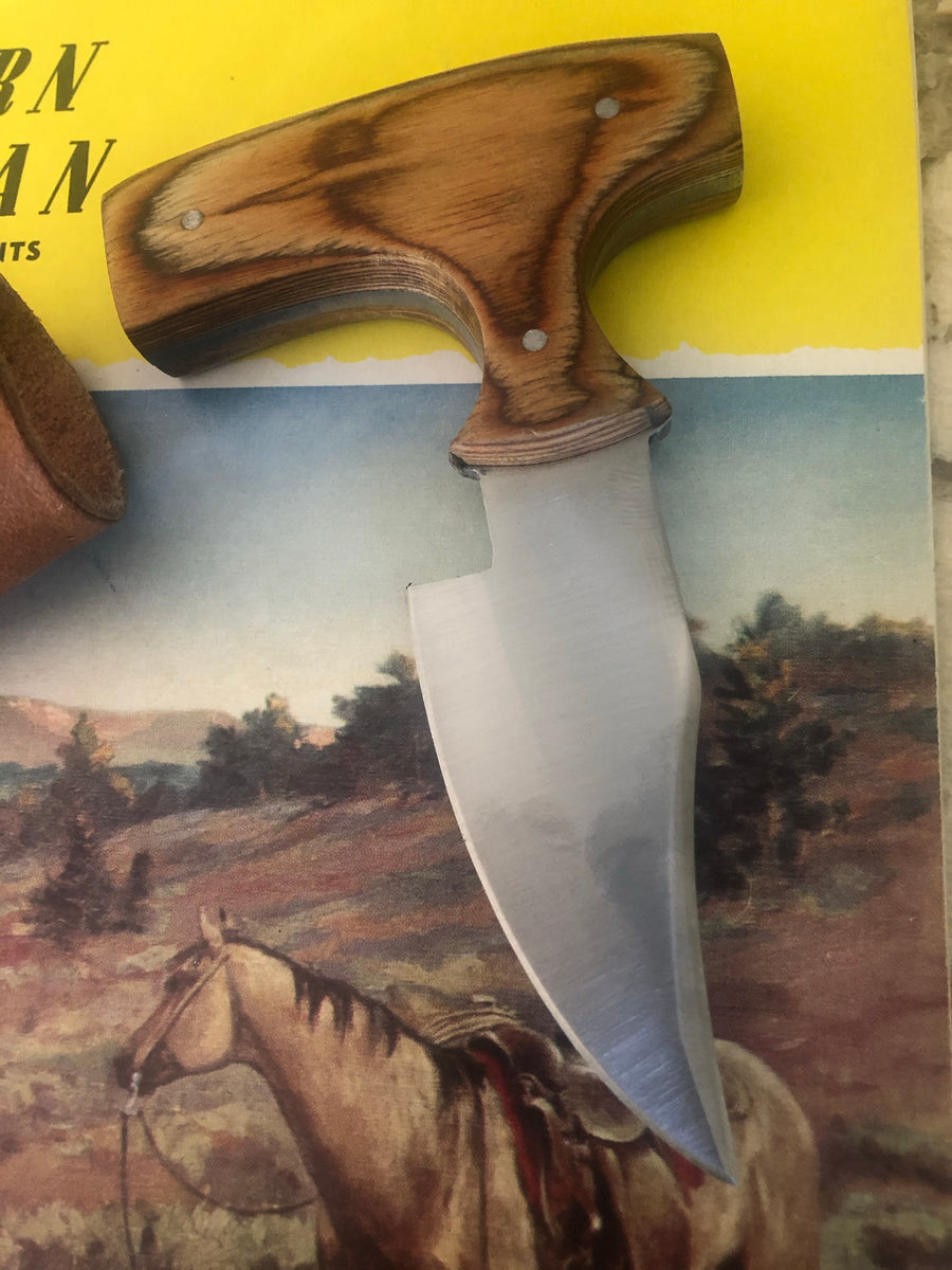 Custom Made Skinning Knife & Sheath – Classy Concho
