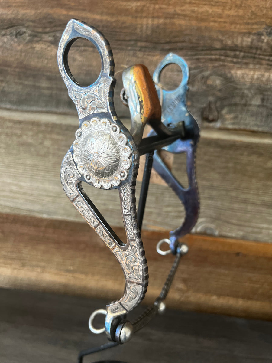 Santa Paula Fleming Bit w/San Joaquin Mouthpiece – Classy Concho