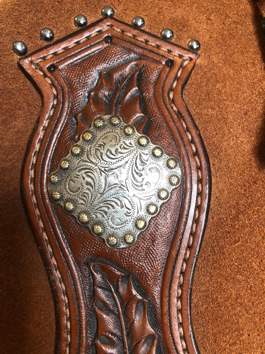 Custom Made Gail Cook Bat Wing Chaps – Classy Concho