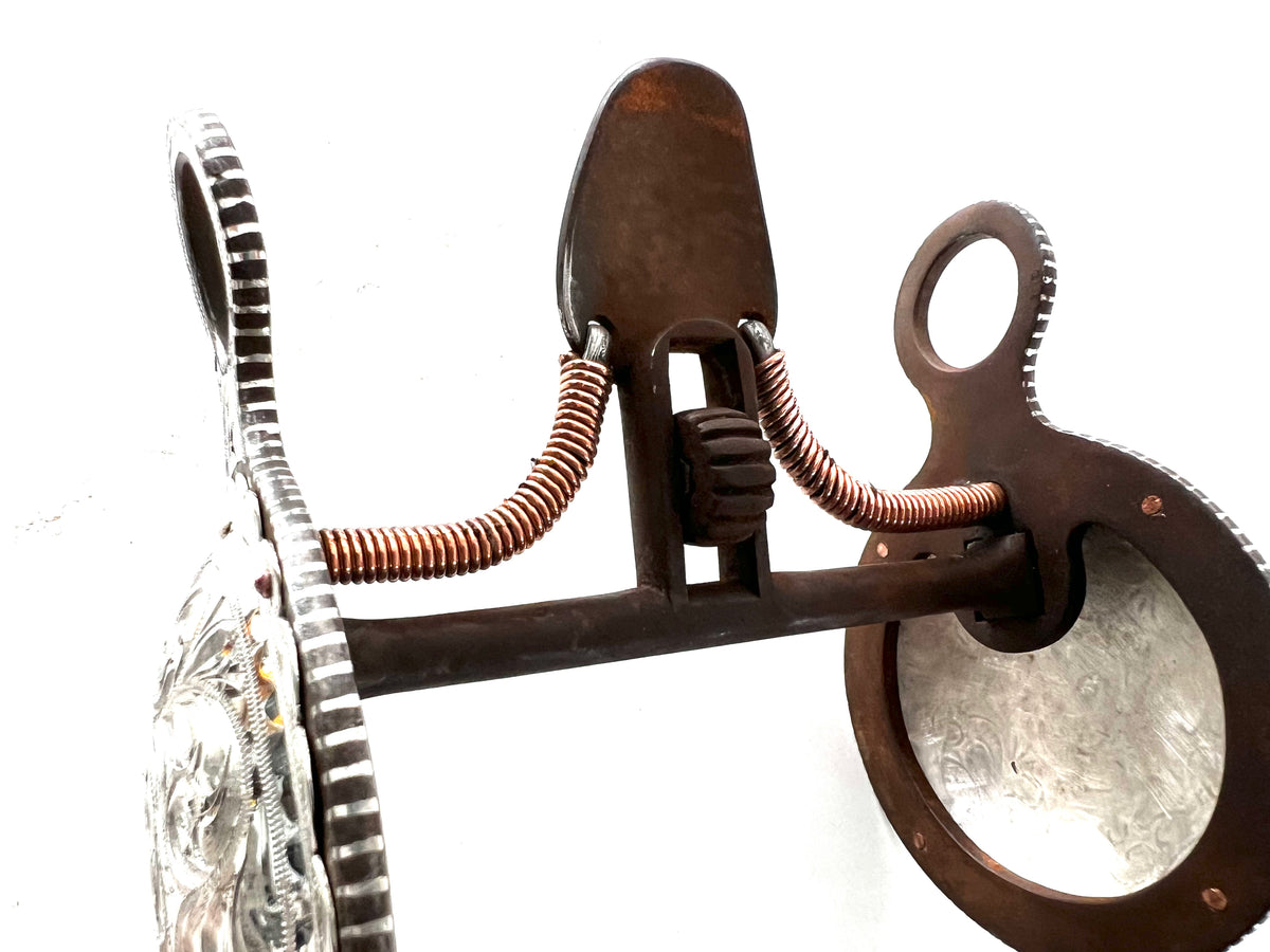 CC Big Concho Spade Bit-Brown – Classy Concho