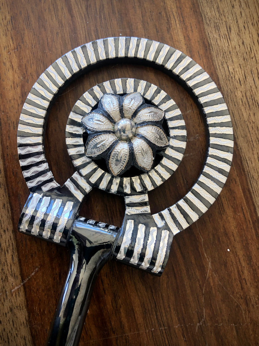 Classy Concho Cactus Flower Snaffle Bit