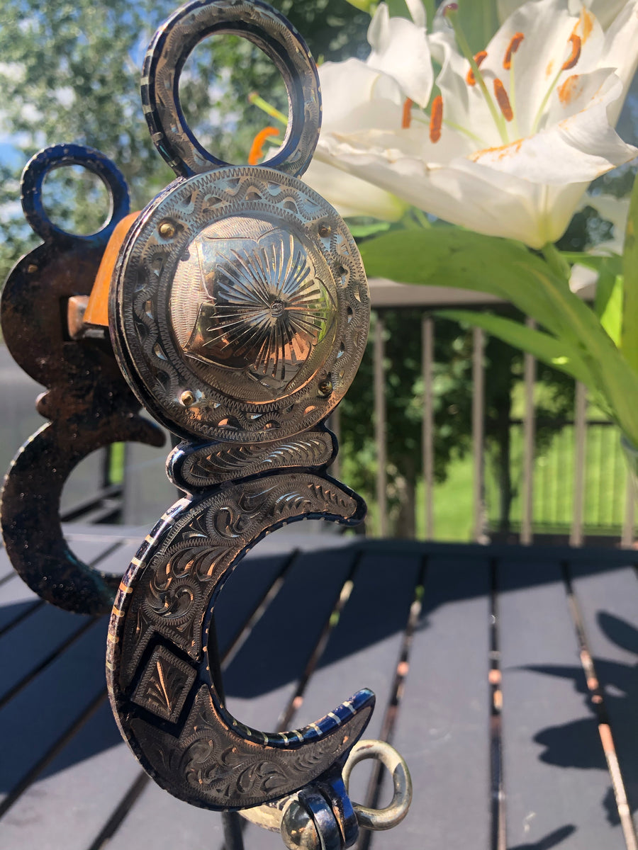 Crescent Moon Bit w/Salinas Mouthpiece – Classy Concho