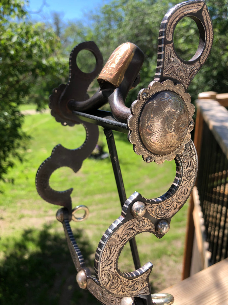 EG* Magdalena Sonora Mexico Crescent Moon Bit – Classy Concho